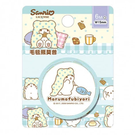 Sanrio : Marumofubiyori Washi Tape - 6m - Adorable! | Daisuki