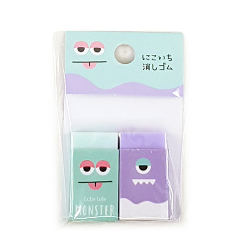 Crux : Uto Uto Monster Set of 2 Nikoichi Erasers | Daisuki