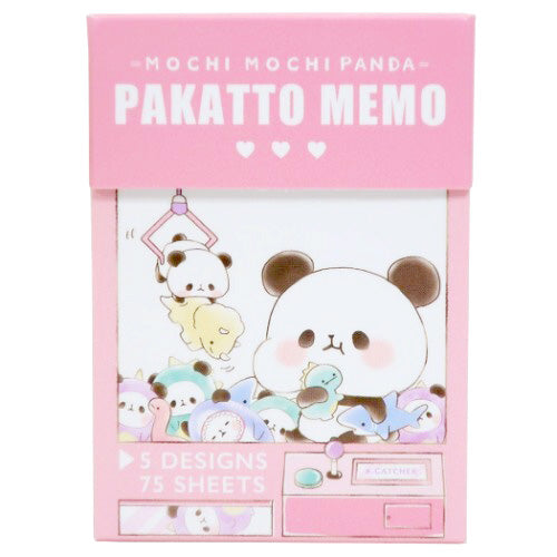 Kamio : Mochi Mochi Panda Packet of Mini Memo Pads! | Daisuki