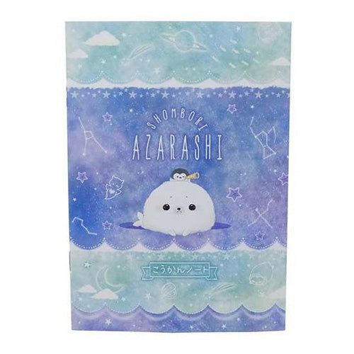Crux : Shombori Azarashi (Sad Seal ♥) Exchange Notebook! | Daisuki