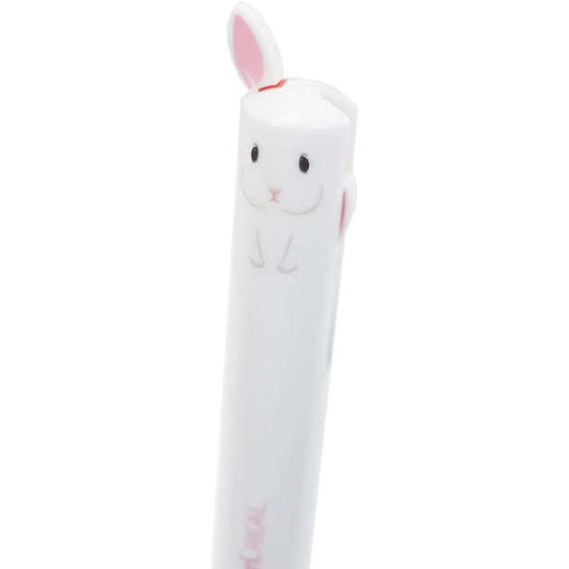 Sakamoto : Cute Rabbit 2-Color (Black + Red) Ballpoint Pen - Mimi.Real ...