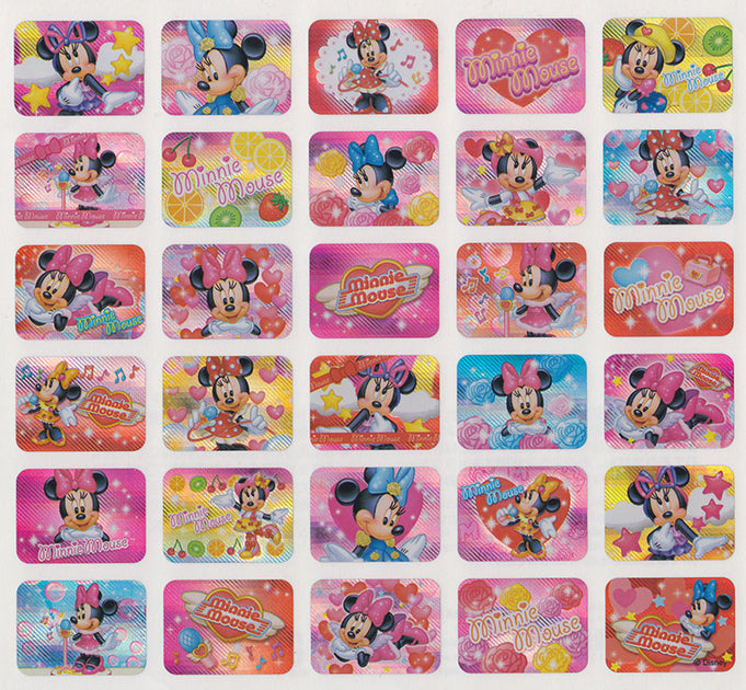 Sun-Star : Minnie Mouse Ultra Sparkle Laser Stickers - Official Disney ...