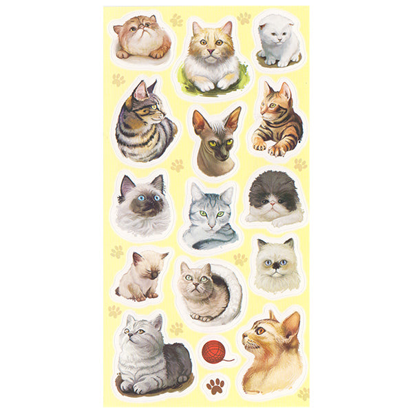 Cute Cats sticker sheet! | Daisuki