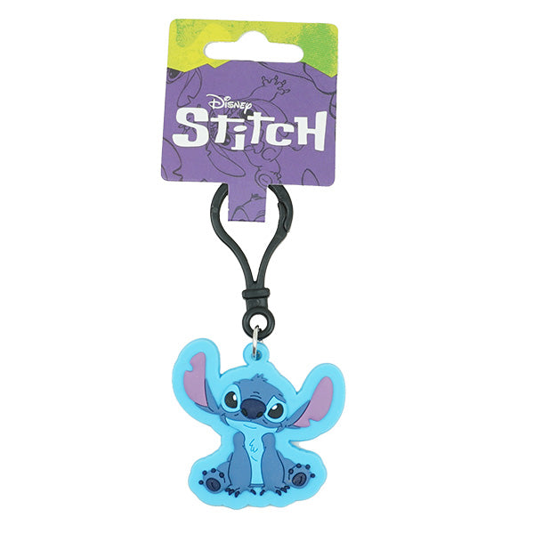 Disney : Stitch! Clip on Plastic Keyring / Bag Tag | Daisuki