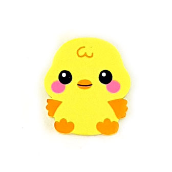 Cute Animal Eraser - Yellow Chicky | Daisuki
