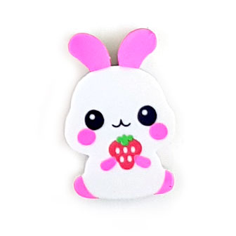 Cute Animal Eraser - White Bunny Rabbit | Daisuki