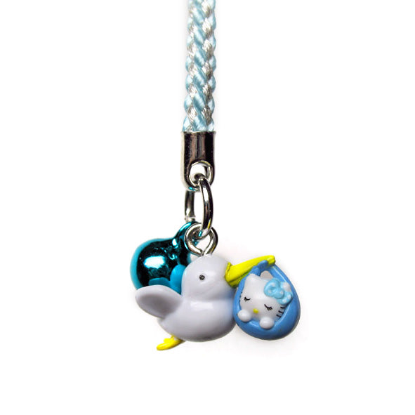 Sanrio Hello Kitty with Stork Mobile Phone / Bag Hanger (2005 Vintage ...