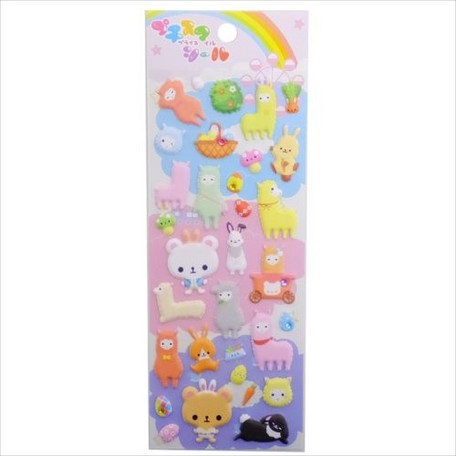 Steadfast : Fluffy Dream Animals Puffy Stickers! | Daisuki