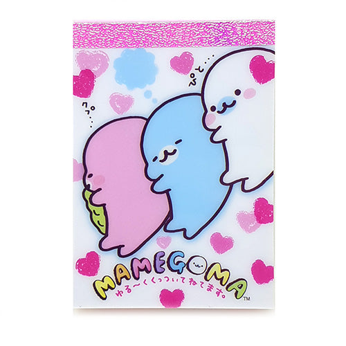 San-X : Mamegoma & Friends Hugs mini memo pad - Vintage 2014! | Daisuki