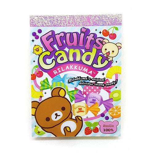 San-X : Rilakkuma Fruits Candy mini memo pad - Vintage 2014! | Daisuki